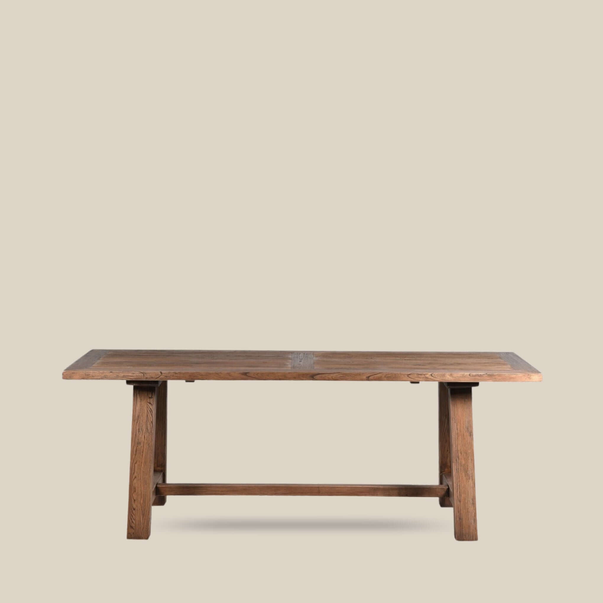 Reclaimed Elm Boniface Rectangular Dining Table - 210cm